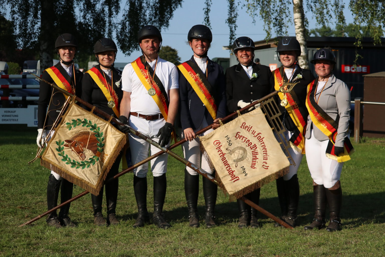 Mannschaftsgold für die „Herzöge“ – KRFV Minden-Lübbecke