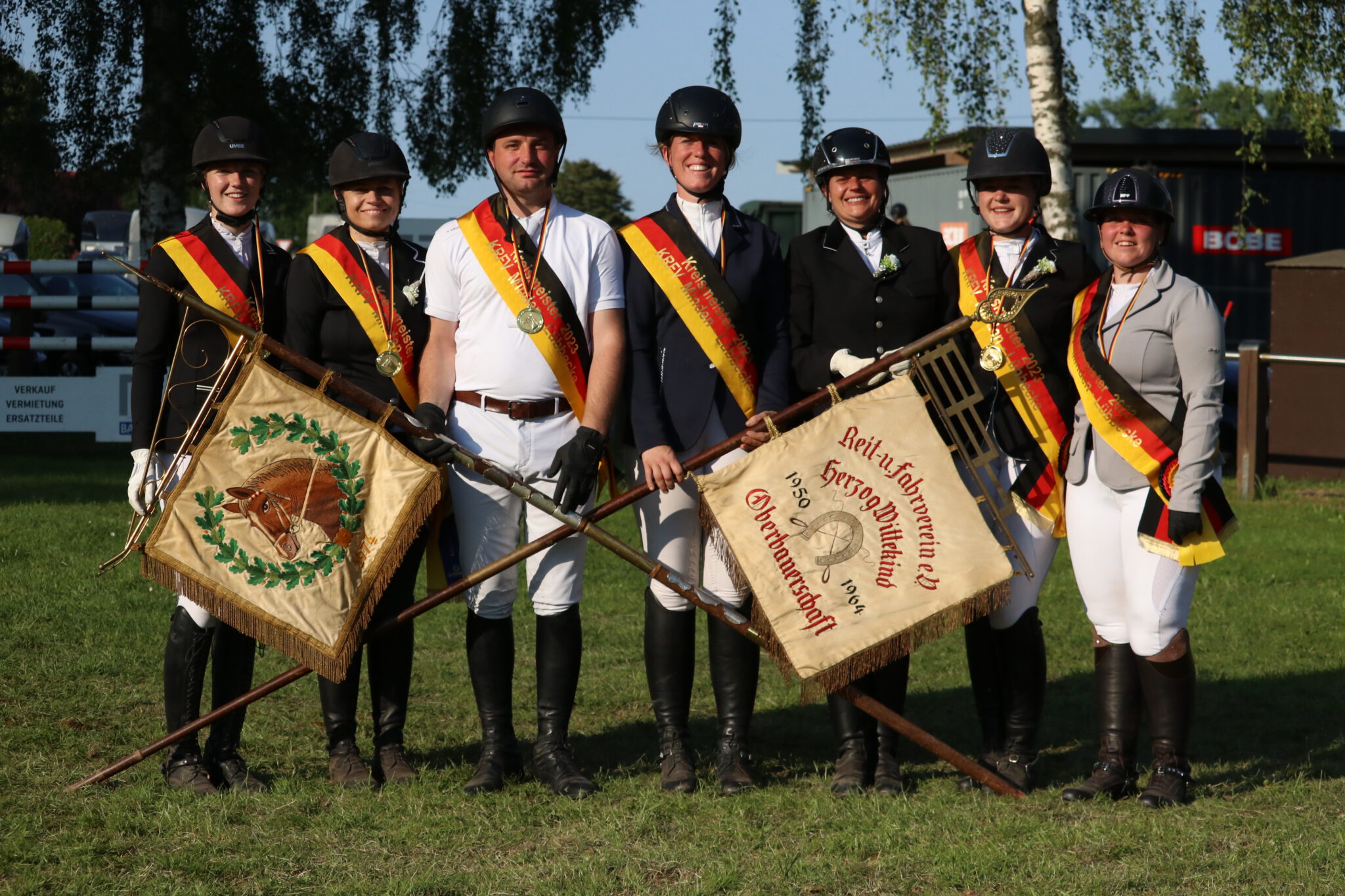 Mannschaftsgold für die „Herzöge“ – KRFV Minden-Lübbecke